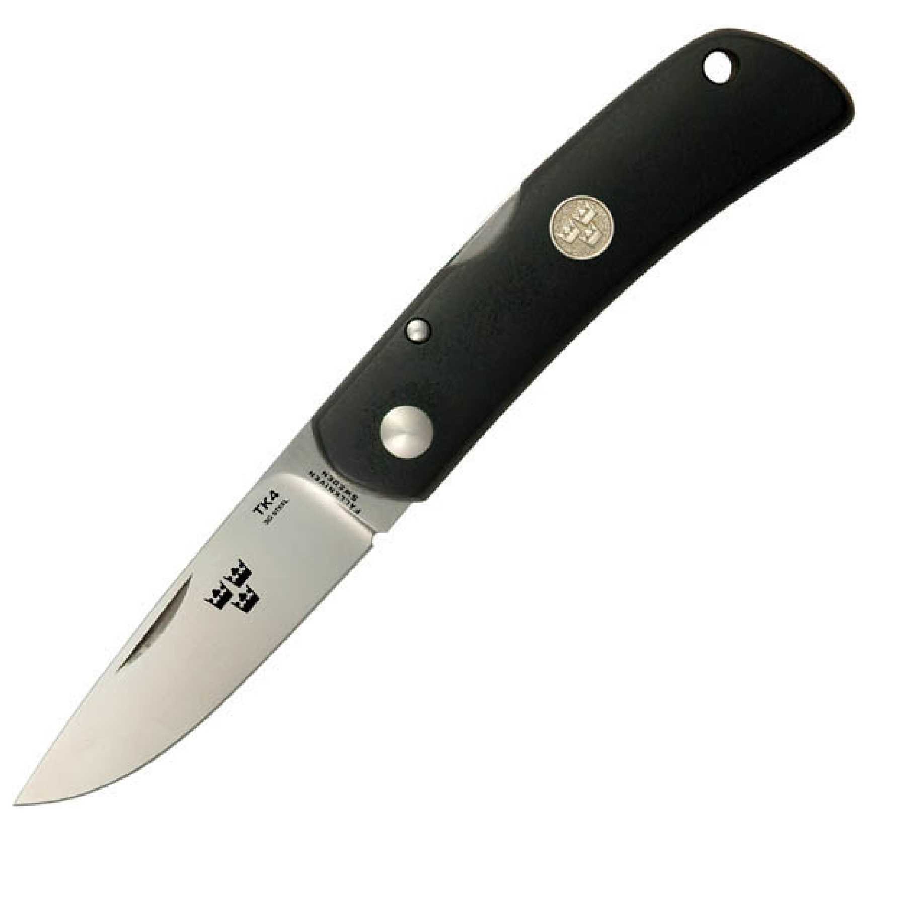 Fallkniven TK4 Folder 2.75 in Satin Blade Black Zytel Handle - Sky Tactical