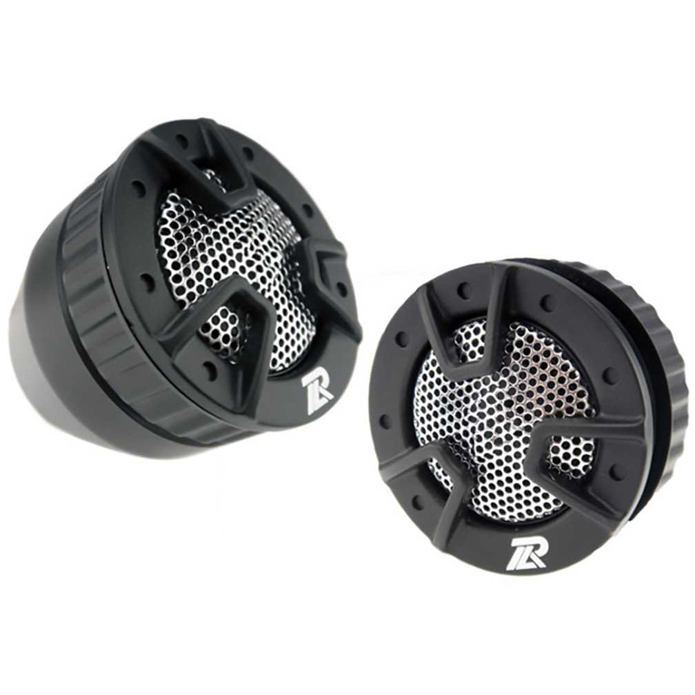 Power Acoustik 1" Piezo Tweeters (Pair) 250 Watts Max 4-Way Mount,1 ...