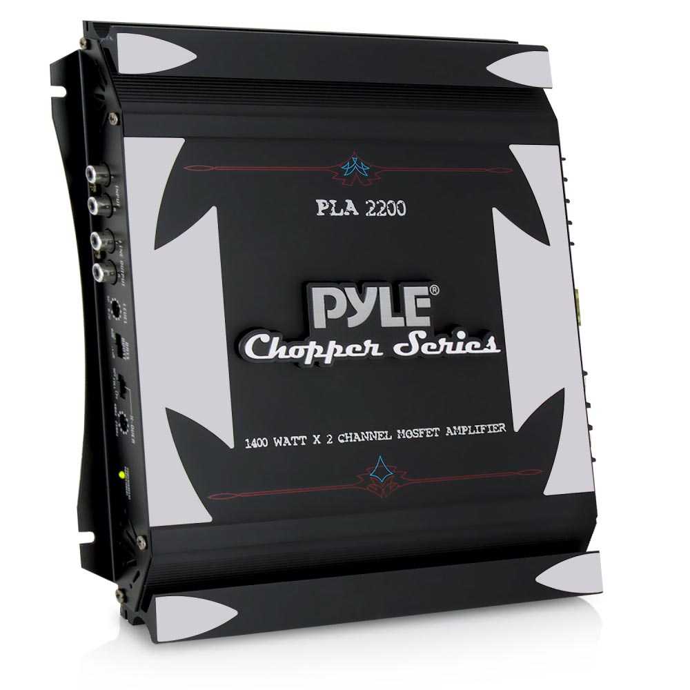Amplifier Pyle 1400 Watt 2 Ch. Chopper Series - Sky Tactical