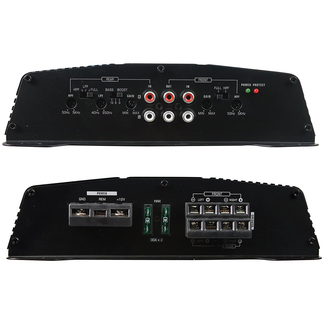 Audiopipe 4 Channel Amplifier 2200 Watts - Sky Tactical