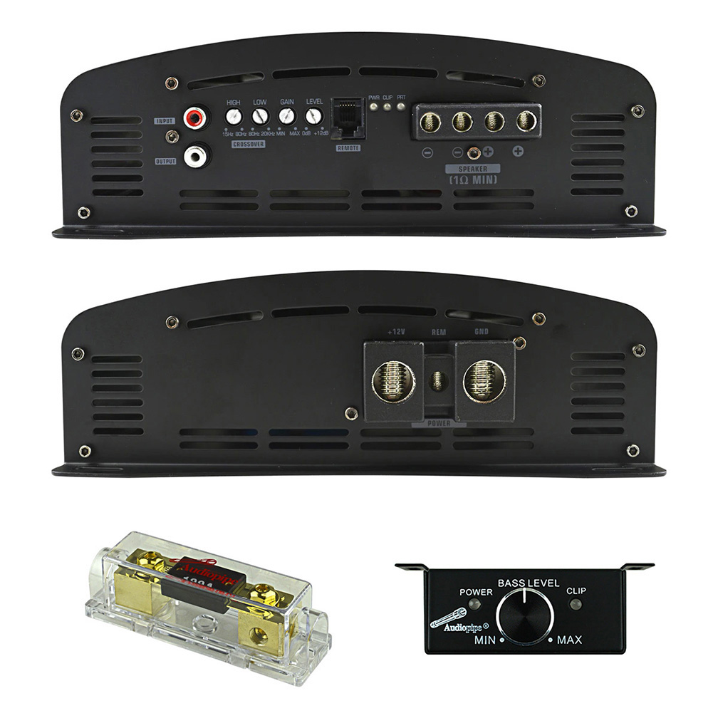 Audiopipe Class D Full Bridge High Power Amplifier 3000 Watts Mono 1 ...