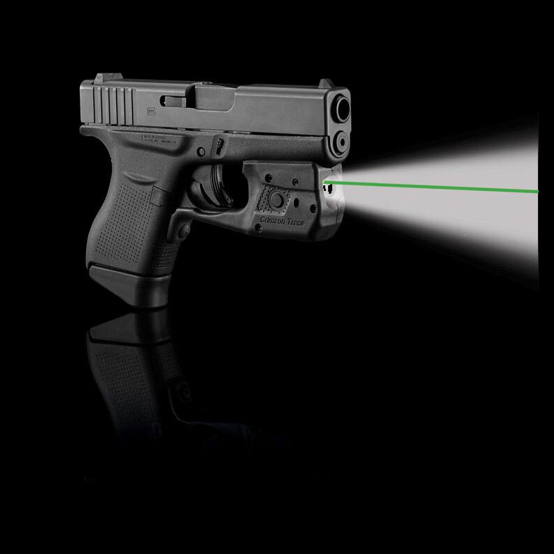 Crimson Trace Laserguard Pro with a Tactical Flashlight for Glock 42 ...