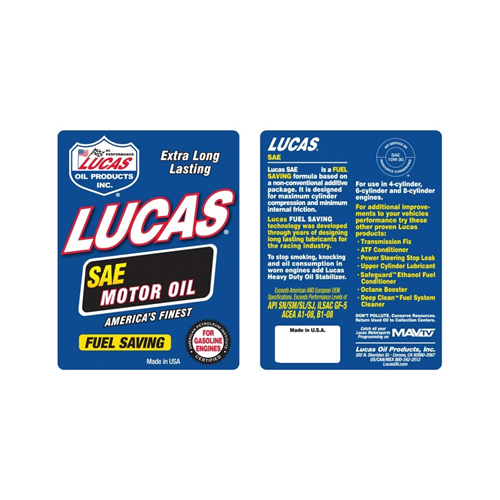 SAE Petroleum High Mileage Motor Oil-LUC-SAEMOTOROIL - Sky Tactical