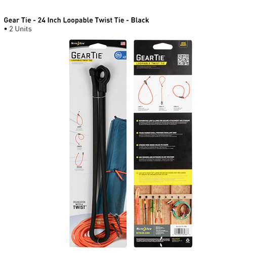 Gear Tie Loopable Twist Tie-NI-GL - Sky Tactical
